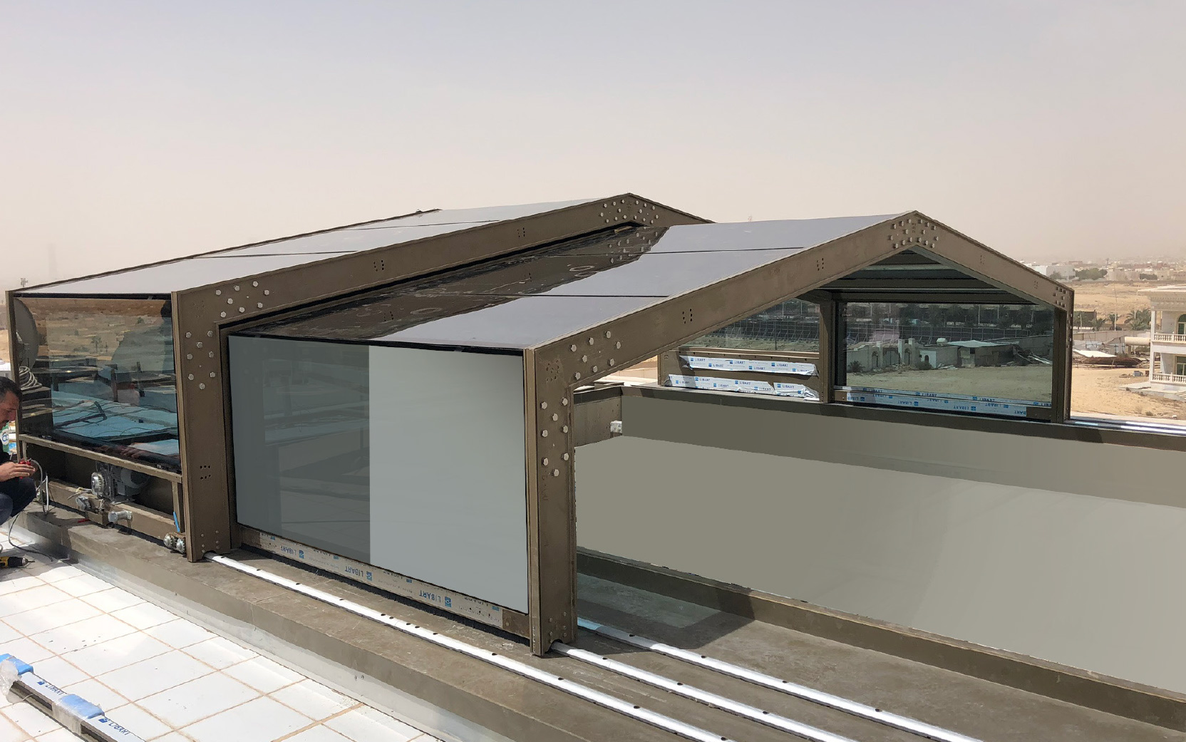 Retractable Aluminum Structures – MNAF3 Industrial