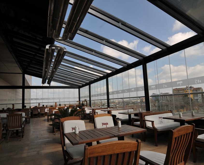 Retractable Aluminum Structures – MNAF3 Industrial